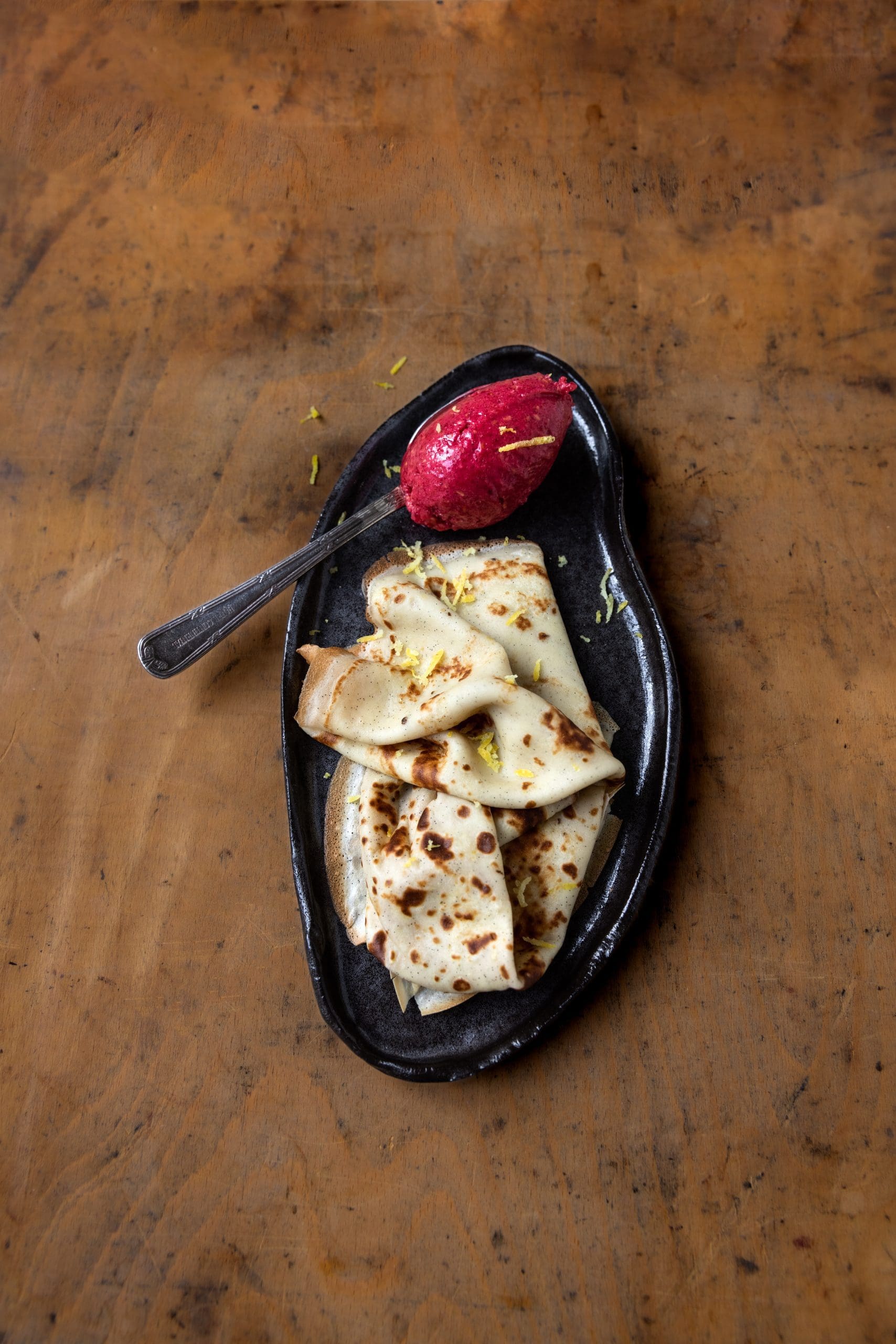 Pandekager med verdens hurtigste bær sorbet af Brian Mark Hansen ...